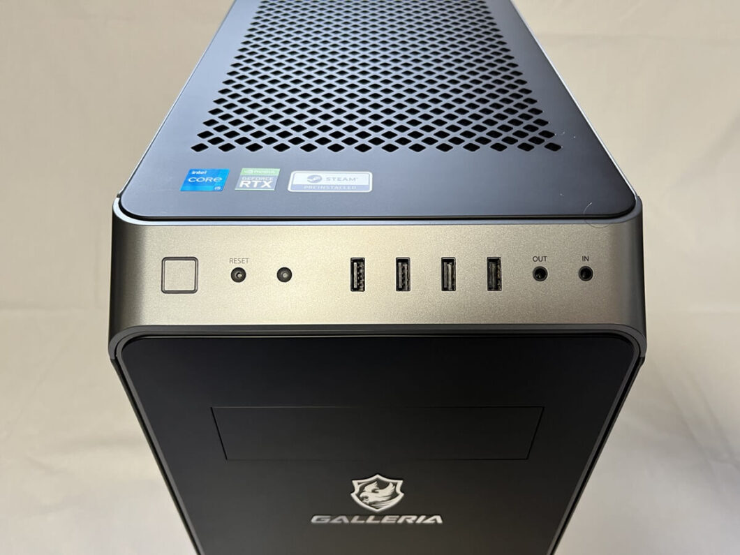 GALLERIA RM5C-R36のレビュー | 低価格カジュアルモデル